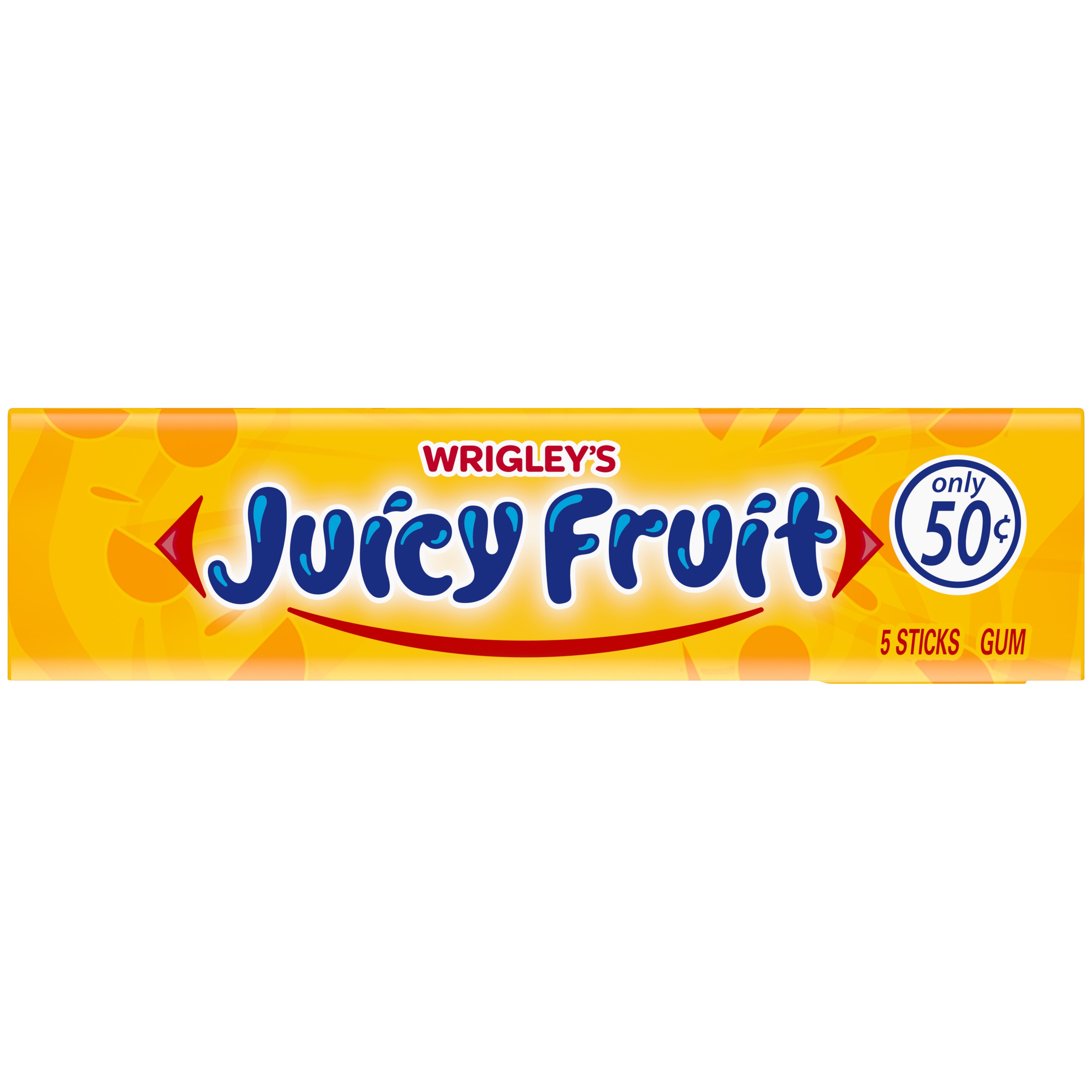 Wrigley's Juicy Fruit 5 stick 40ct. | Frank Silva & Sons