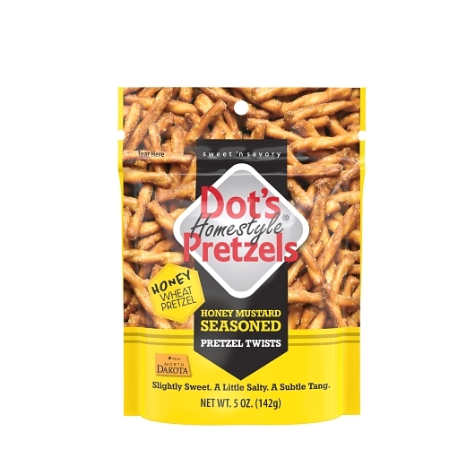 Dot's Pretzels Honey Mustard 10/ 5oz | Frank Silva & Sons