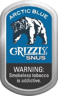 Grizzly Snus Arctic Blue 5 cans | Frank Silva & Sons