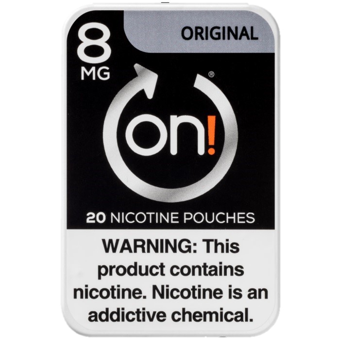 On! Original 8mg 5 cans | Frank Silva & Sons