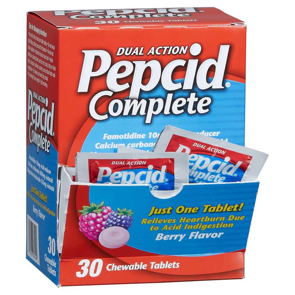 Pepcid Complete Chewables Bulk 25ct. | Frank Silva & Sons