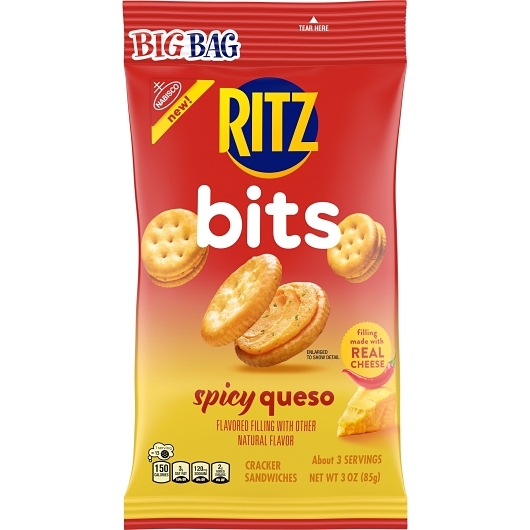 Ritz Bitz Spicy Queso Big Bag 12ct. | Frank Silva & Sons