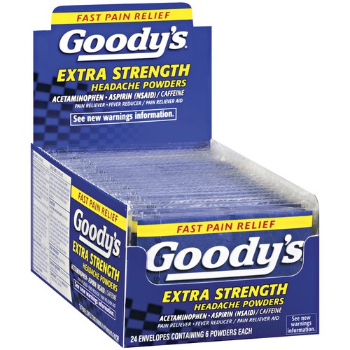 Goody's Powders 6's 24/ 6pk | Frank Silva & Sons