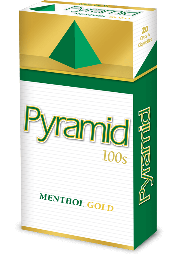 Pyramid Menthol Gold Box 100 | Frank Silva & Sons
