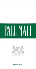 Pall Mall Menthol White Box 100 | Frank Silva & Sons
