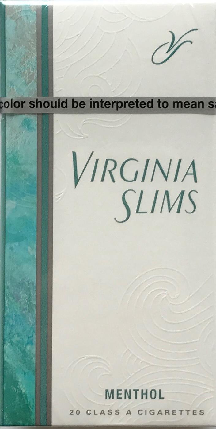 Virginia Slims Silver Menthol Box 100 | Frank Silva & Sons